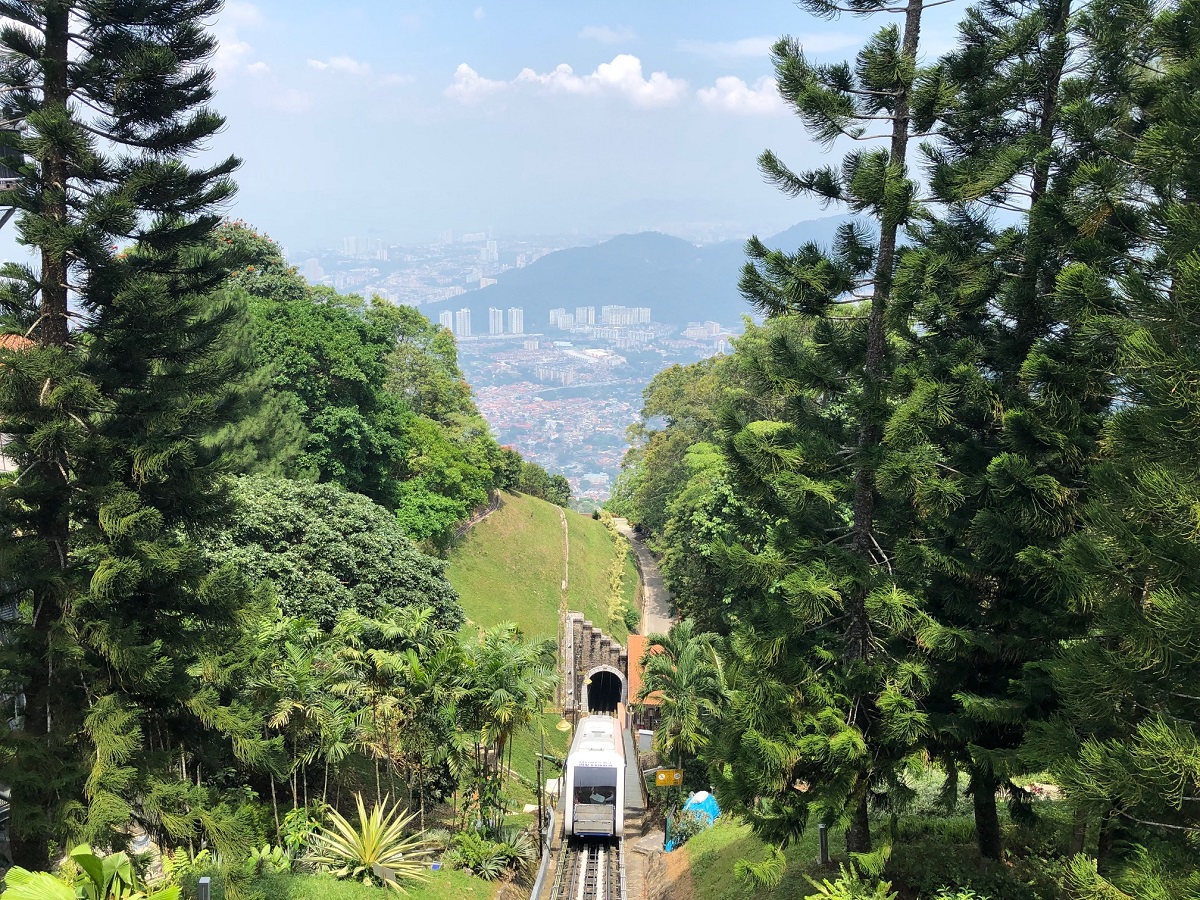 Experience The Steepest Tunnel Track On Penang Hill | Travel.Earth